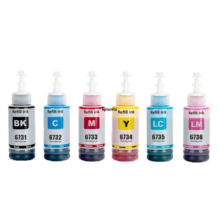 Epson 6 Color| L805/L1800 (673 Series) Premium Inks | Daraz.lk
