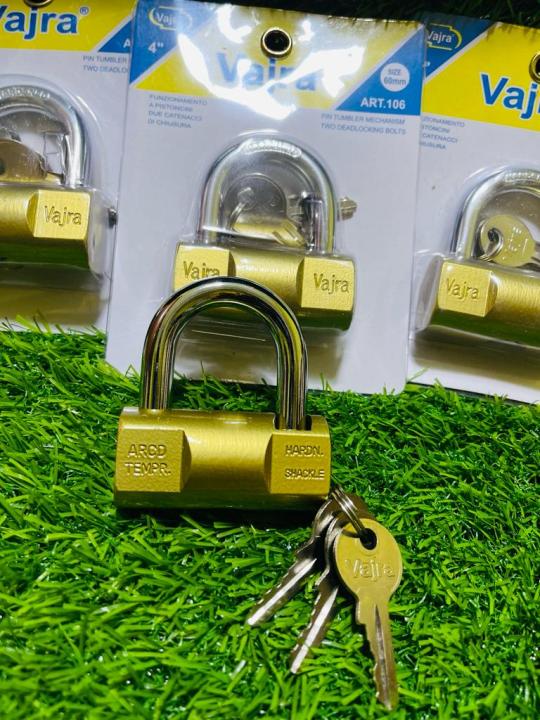 Padlock (60mm) 4"/ Lock / Security Lock | Daraz.lk