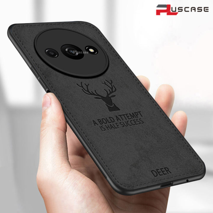 PlusCase for Xiaomi Redmi A3 A3x / Poco C61 PU Leather Case Deer ...