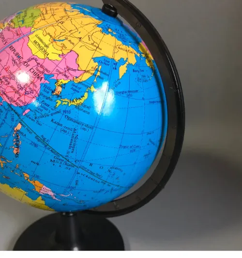 Globe World Map Globe Education Teaching Plastic World Globe Custom ...
