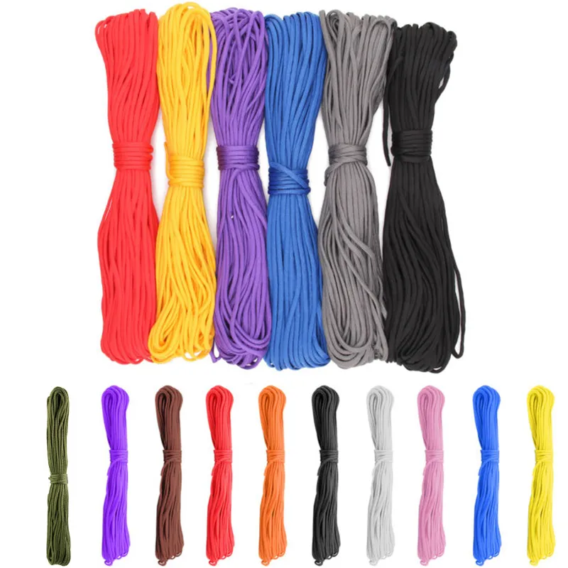 4mm 7 Inner Strand Core Cord 550 Paracord Parachute Rope Lanyard ...