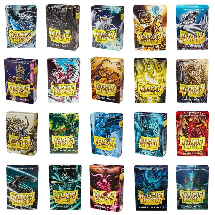 Dragon Shield 60PCS/box YGO Game Cards Sleeves Playing for Japanese Yu ...