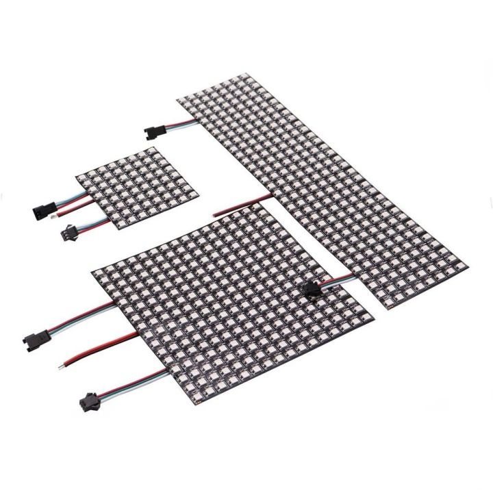 Individually Addressable Flexible WS2812B with IC RGB LED 8x8 16x16 ...
