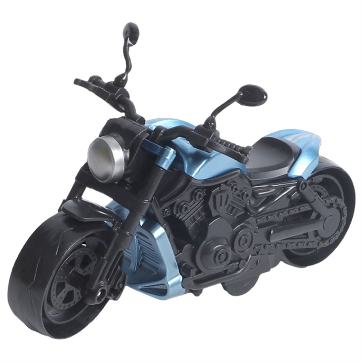 D Toy Motorcycle,Pull Back Motorcycle Toy, 1:12 Motorcycle Model for ...