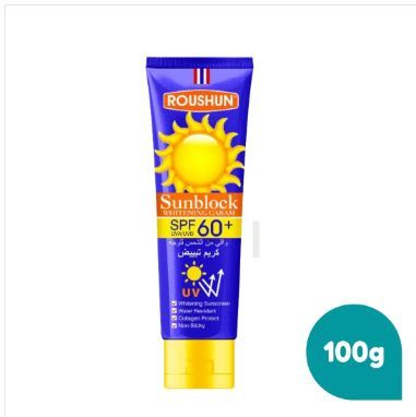 Roushun Spf 60 Sunblock Cream Brand Quality - 100G | Daraz.lk