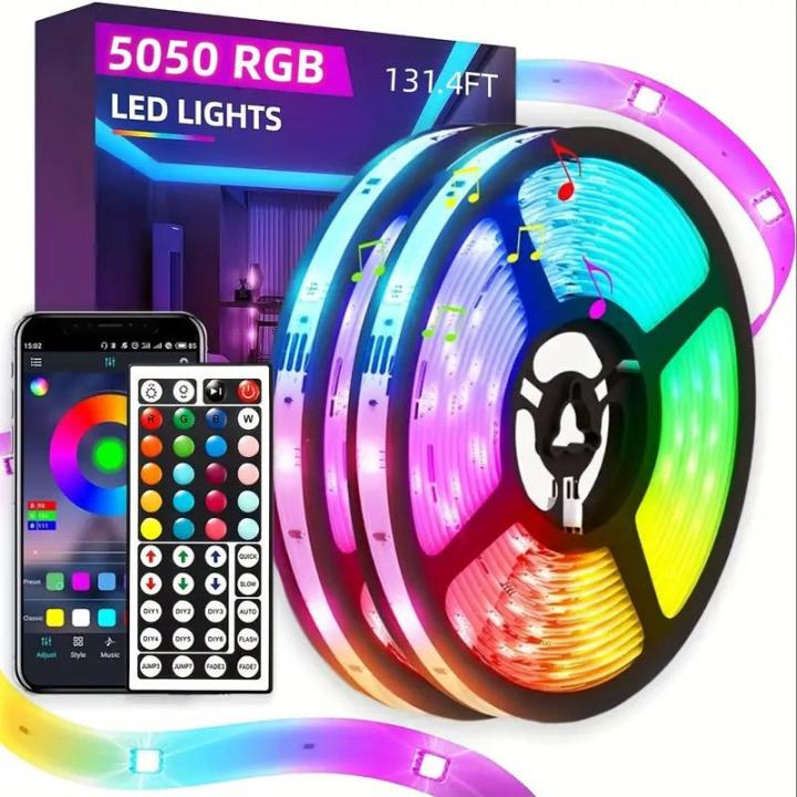 LED Strip Lights RGB APP Control 5050 RGB Color Changing Light 10M,20M ...