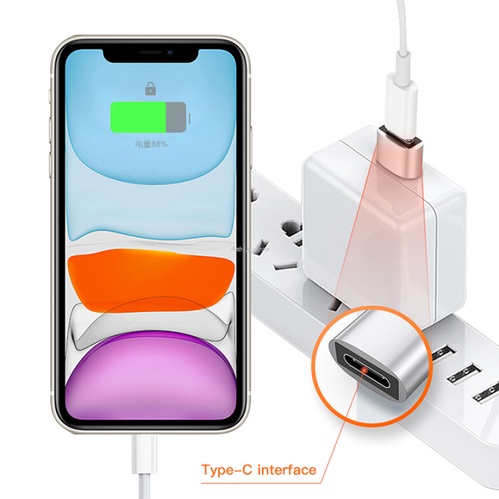 Ambiguoose 2PCS Charger Adapter For iPhone 13 Pro Max 13Pro 13 USB Type ...