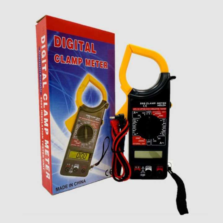 Digital Clamp Meter Voltage Measurement Device Tester DT-266 | Daraz.lk