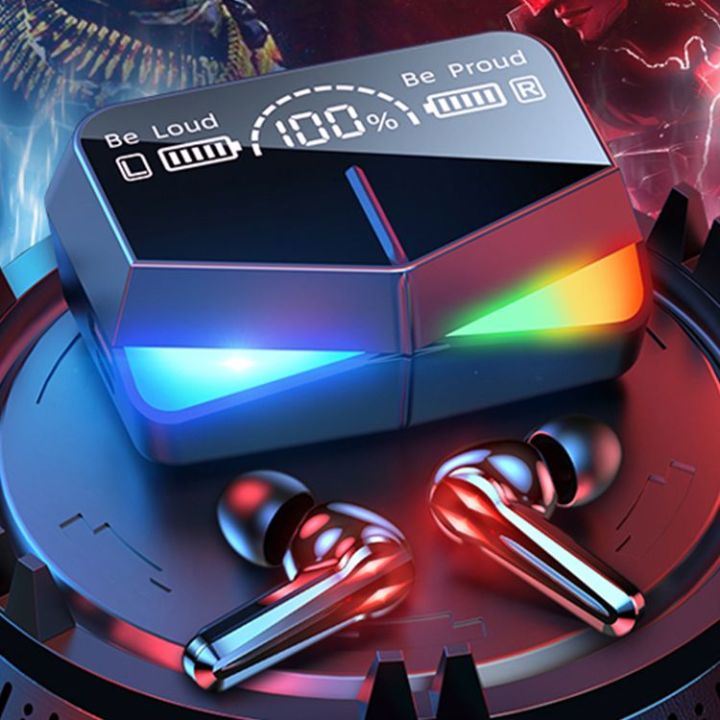 Damix M28 Wireless Earphones Gaming Bluetooth Headphones TWS Stereo ...