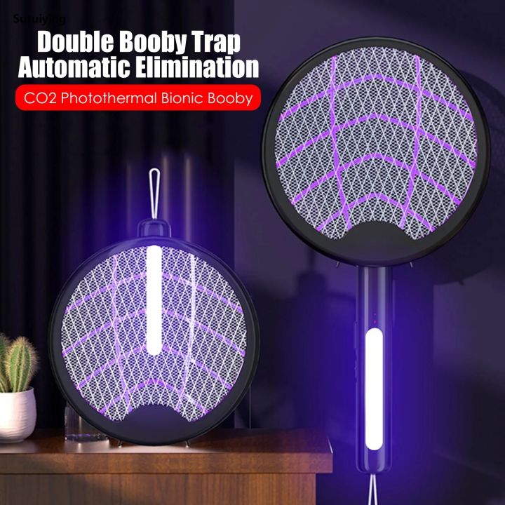 Sutuiying 2025 Mosquito Electric Killer Fly Swatter Bugs Zapper Racket ...