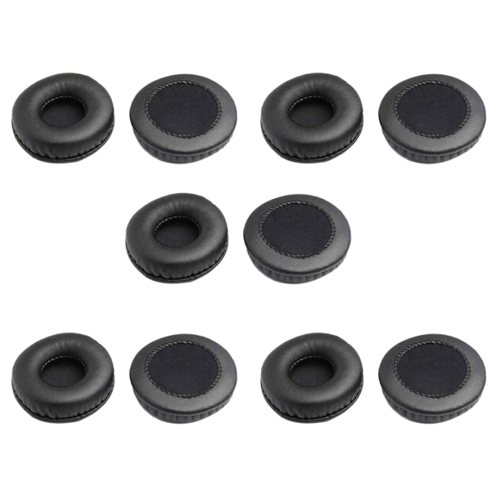 5 Pair 70Mm Ear Pads, Universal Replacement Foam Pads Headphone Cushion ...
