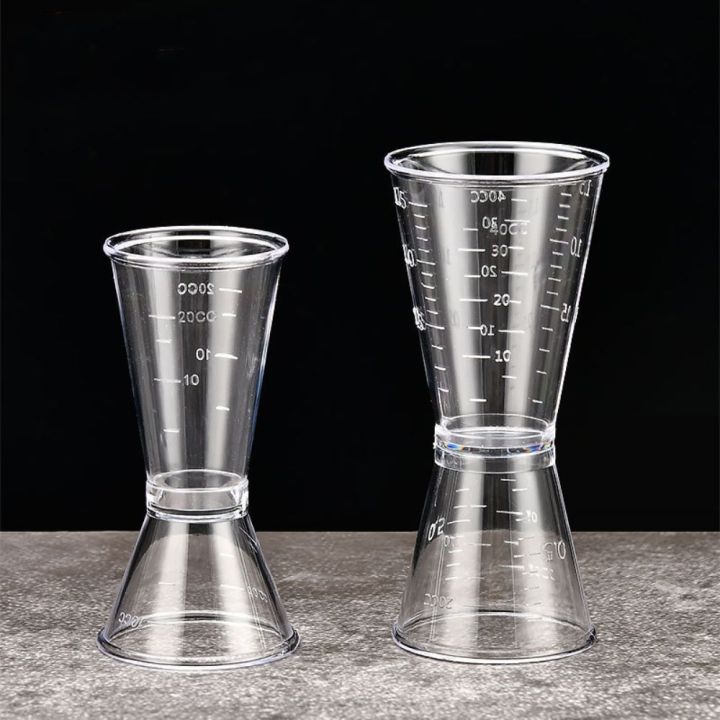 New PP Measure Cup 10/20cc Transparent Double Shot Stackable 20/40cc ...