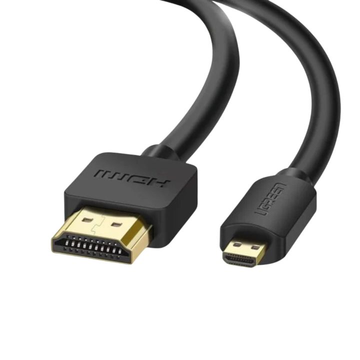 UGREN Micro HDMI to HDMI 4K Cable 3D Adapter 1M - High Quality Video ...