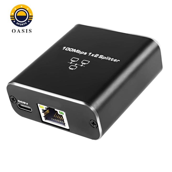 Oasis Gigabit Ethernet Adapter High Speed Ethernet Splitter 100mbps Lan ...