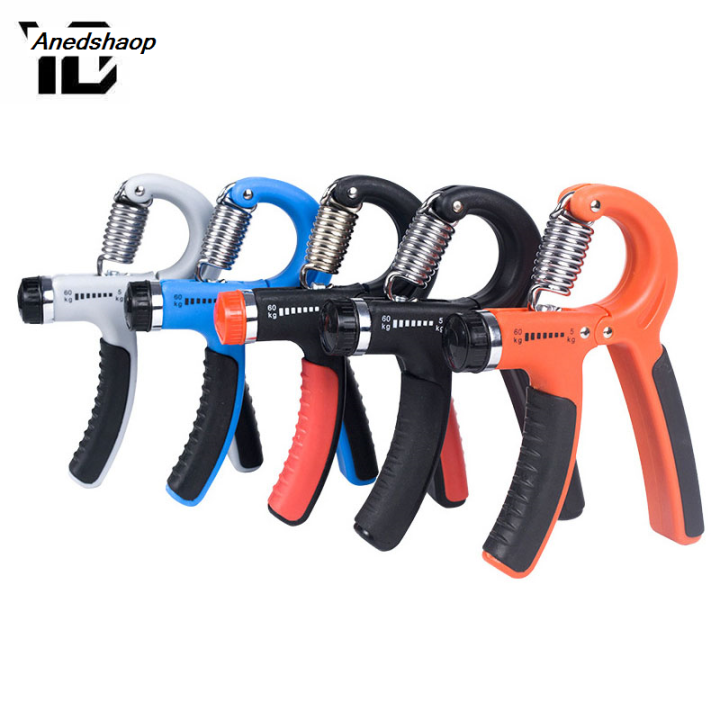 Anedshaop 5-60KG Adjustable Heavy Hand Grips The Hand Trainer Training ...