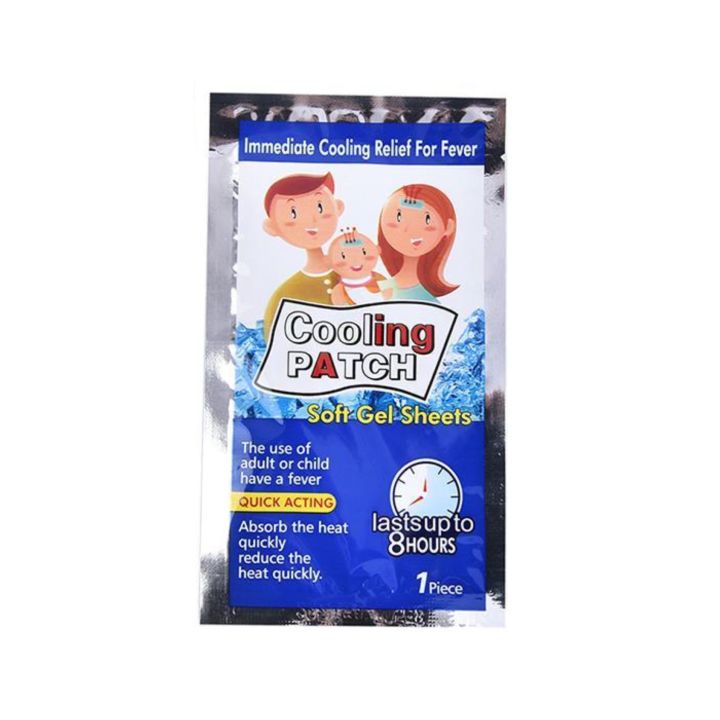 Cooling Gel Patches for Fast Fever & Migraine Relief - Pack of 5 | Daraz.lk