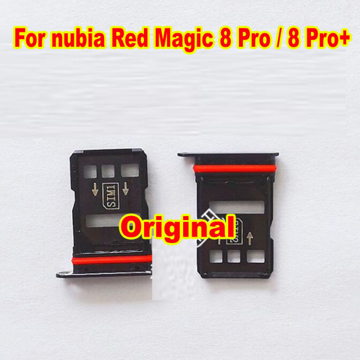 Original Reader Slot Tray Port Holder For ZTE nubia Red Magic 8 Pro / 8 ...
