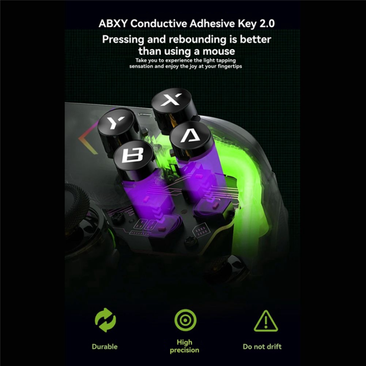 Wireless Bluetooth Game Controller for Switch/Switch PRO/Switch Lite/PC/Mobile with Wake-Up ...