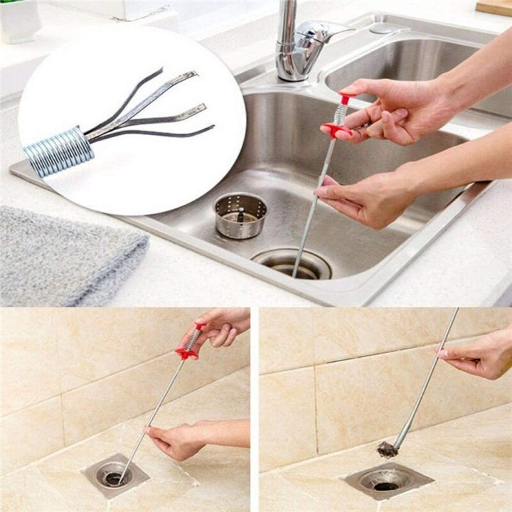 Long Reach Flexible Claw Screw Drain Sink Key Pick Up Tool Grabber ...