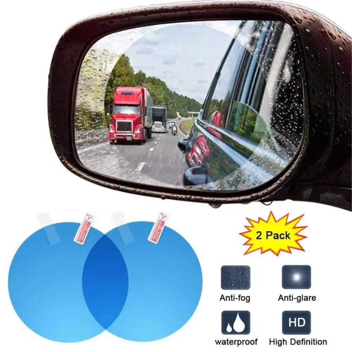 Car Side Mirror Rain Proof Sticker, Useful Anti-Fog Sticker | Daraz.lk