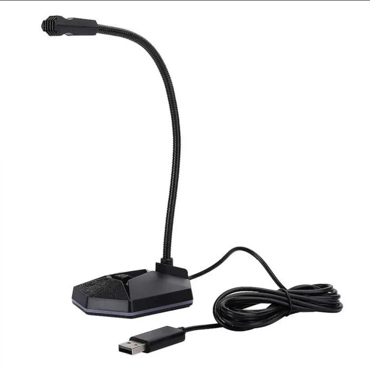 【All Of Me】Microphone Computer USB Bendable 360 Degree Omnidirectionnel ...