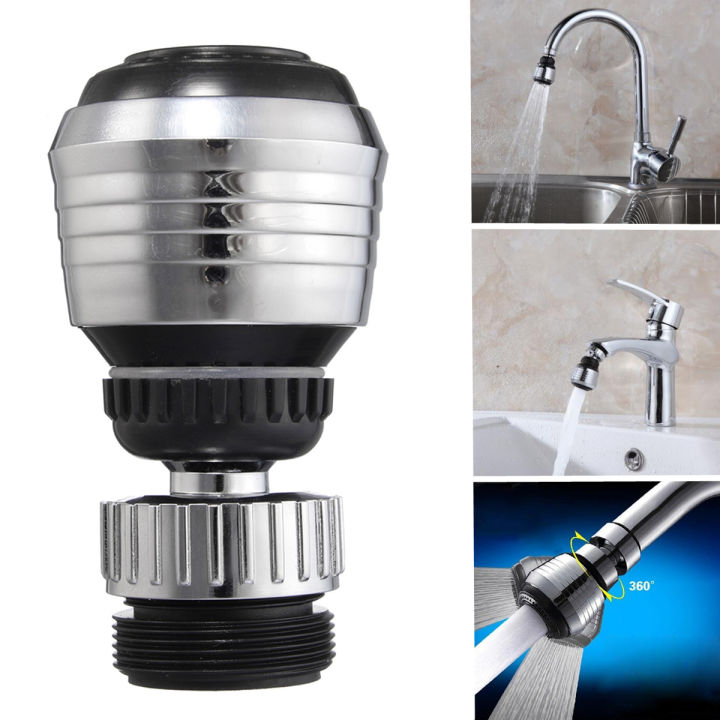 Water Saving Tap Aerator Shower Swivel Head Adapter Connector Diffuser ...