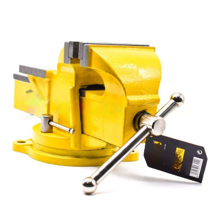 Bench vice 4" rotatable swivel base bench vise UYUS brand TOB204 | Daraz.lk