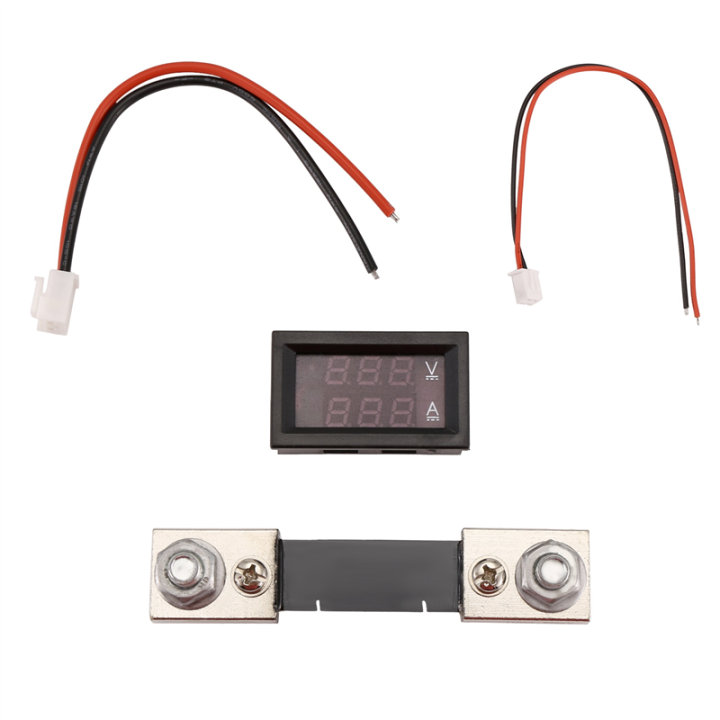 (GGBR)-Digital Voltage Current Meter High Voltage LED DC Dual Display ...