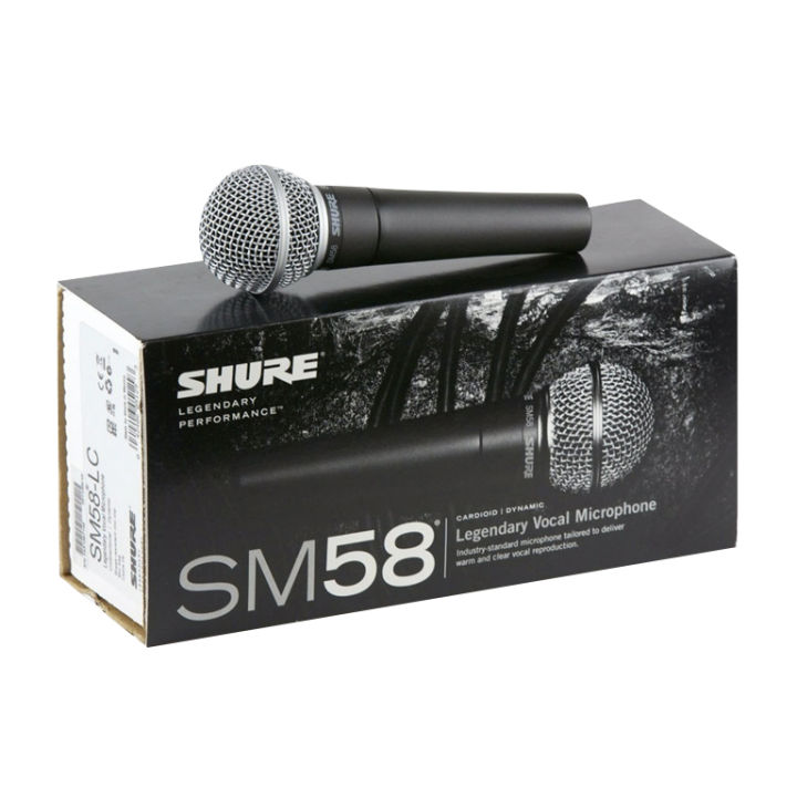 Shure SM58 Handheld Cardioid Dynamic Microphone | Daraz.lk
