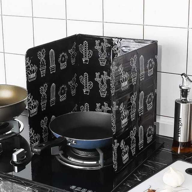 Kitchen Frying Pan Oil Splash Protection Screen Cover Gas Stove Anti ...