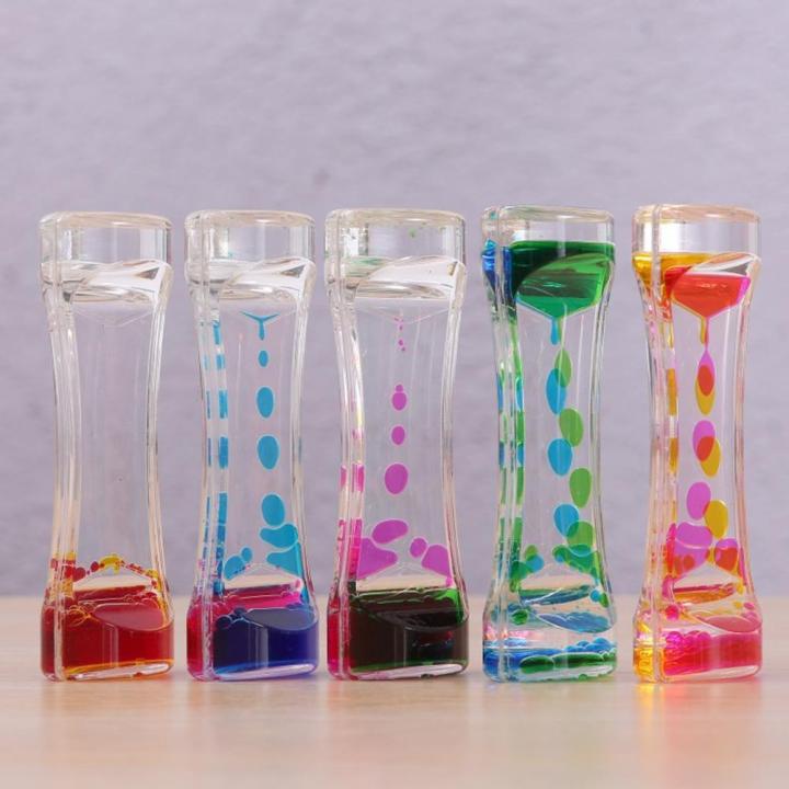 Liquid Timer visual sensory toy autism sedation special Floating Motion ...