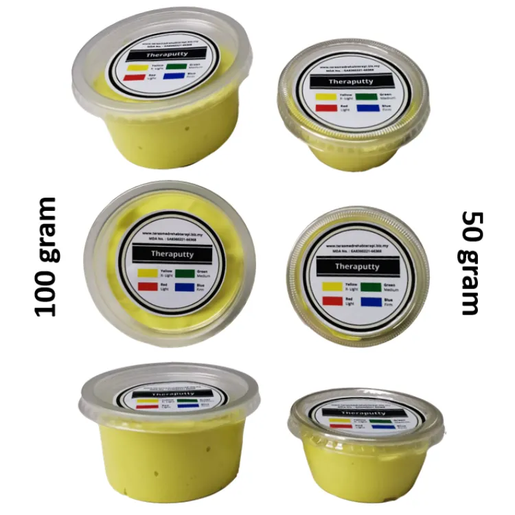 THERAPUTTY GREEN / DARK GREEN (MEDIUM) THERAPY PUTTY FOR HAND EXERCISE ...