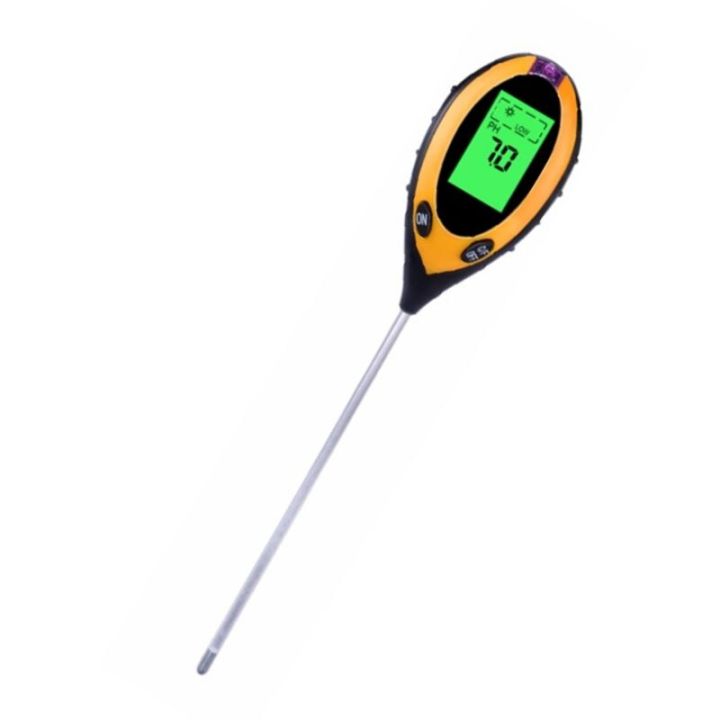New Four-in-One Soil Tester Electronic Soil PH Tester Light Digital ...