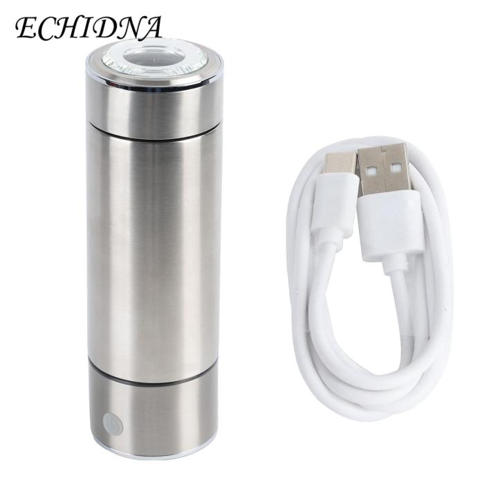 Hydrogen Water Flask Hydrogen Rich Water Bottle Usb Rechargeable for ...