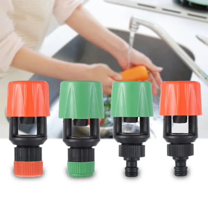 Faucet Hose Connector Kitchen Quick Coupling Garden Watering Irrigation ...