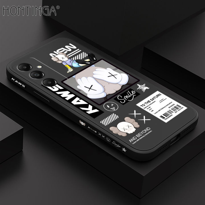 Hontinga for Samsung A05 A05S Back Cover Cartoon Magazine Style Side ...