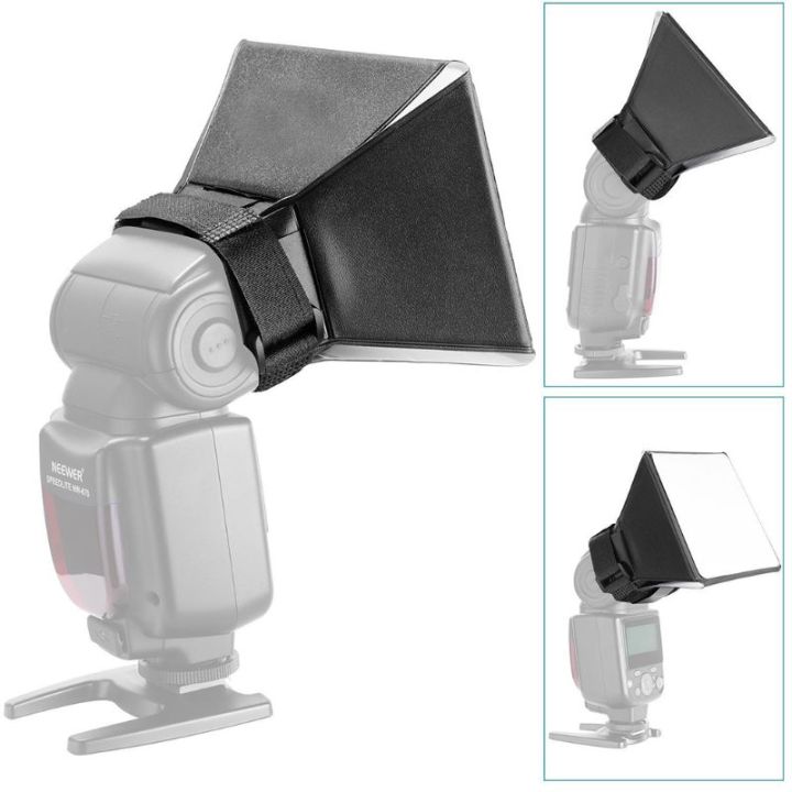 10x13cm Mini Softbox Diffuser For Dslr Flash Speedlight Speed Portable ...