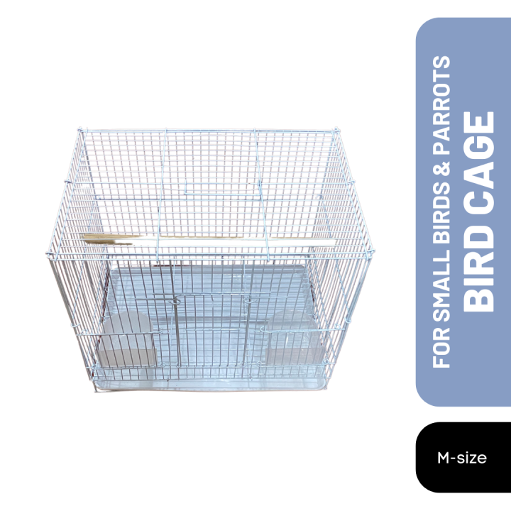 House Shaped Cage Bird House Medium Comfortable Foldable Parrot Cage ...