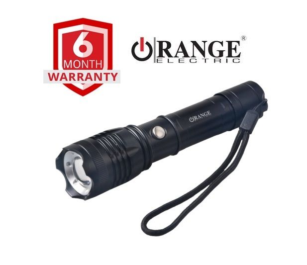 Orange LED Torch 5W - 499-1301 with 06 Months Warranty | Daraz.lk