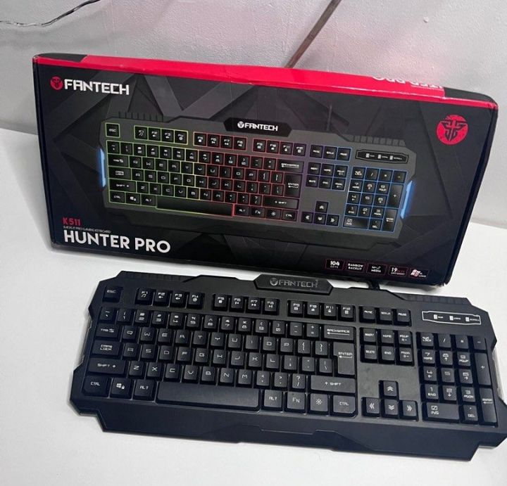 Fantech K511 Hunter Pro Backlit Pro Gaming Keyboard | Daraz.lk
