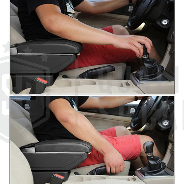 Mahindra KUV 100 Car Universal Luxury Centre Console Armrest With 6 USB ...