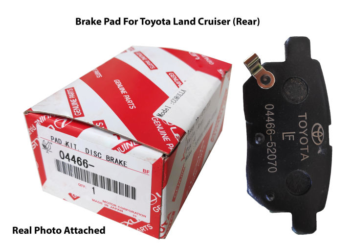 Brake Pad For Toyota Prius 30 (Rear) 04466-12150 04466-52070 D2254 ...