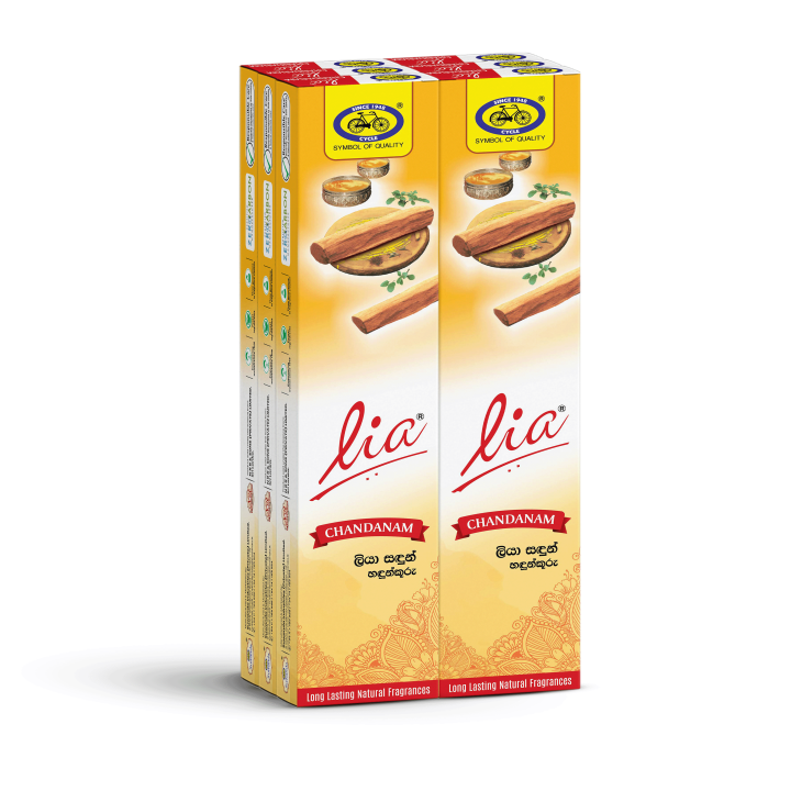 Lia Incense Sticks - Chandanam - 6 Packets | Daraz.lk