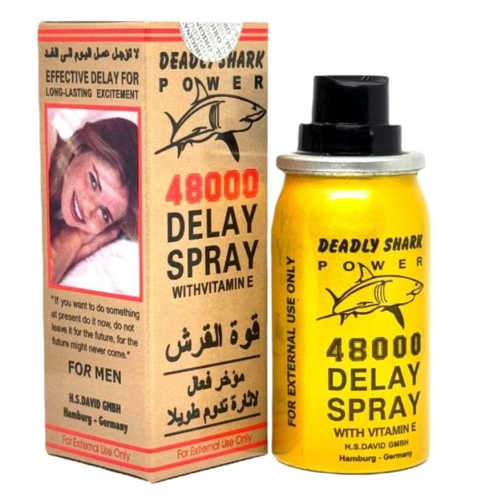 Made In Germany Original SHARK 48000 Spray for Men hb 17 Increase Delay ...