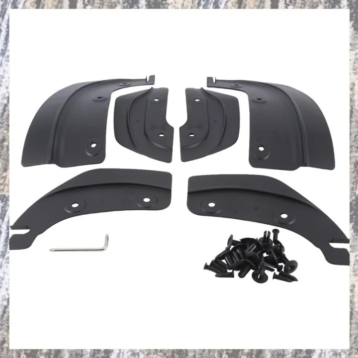 For Model Y Model 3 2020-2024 Rear Wheel Mud Flaps Car Modification ...