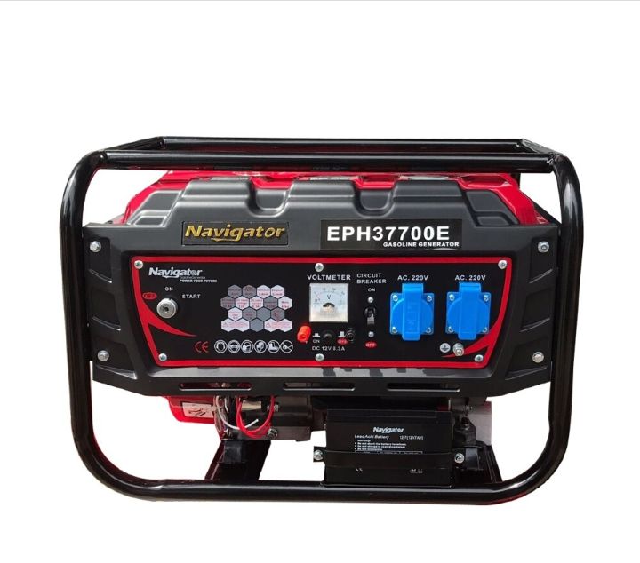 NAVIGATOR Key Start Petrol Generator 3000W [3KV] | Daraz.lk
