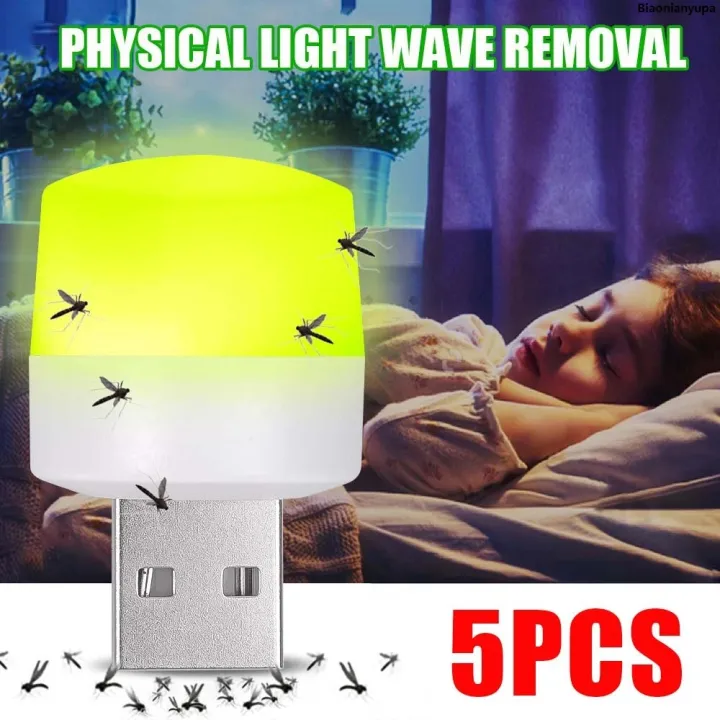 Biaonianyupa2025 New 5/1PCS LED Mosquito Killer Light Non-radiation ...