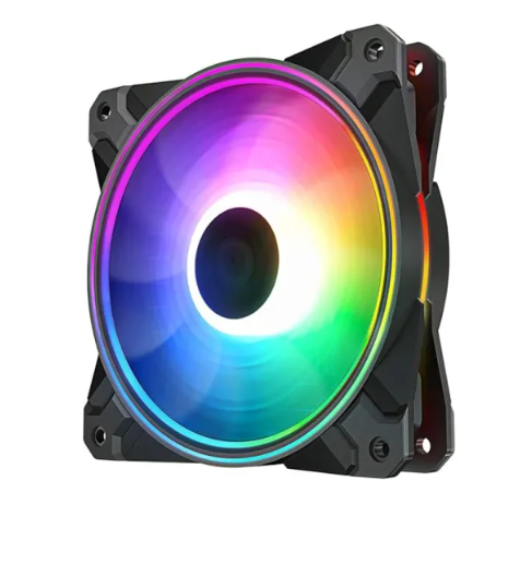 120mm RGB Computer Fan – Multi-Style Cooling Fan for PC, Gaming, and ...