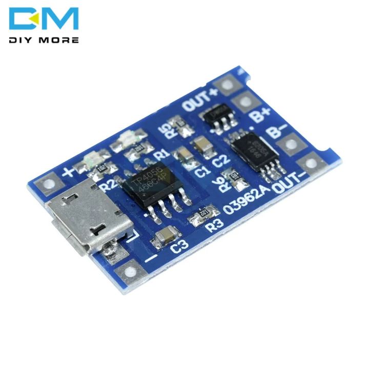 【KAMDSS015】1PCS Micro USB 5V 1A 18650 TC4056A Lithium Battery Charger ...