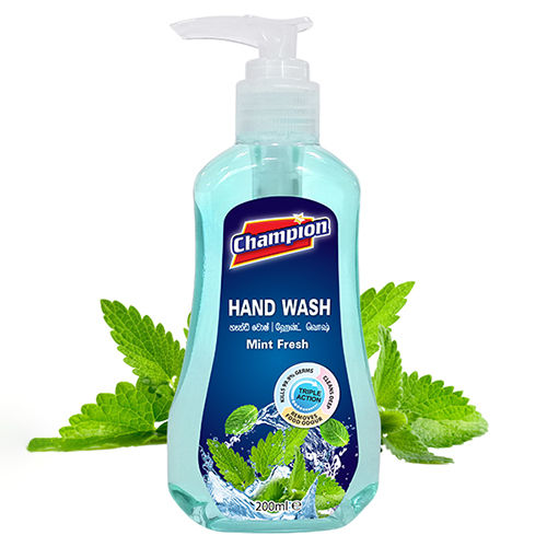 Champion Hand Wash - Mint Fresh - 200ml | Daraz.lk